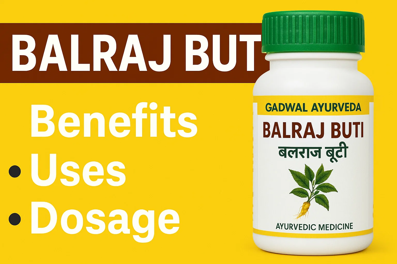 Balraj Buti Herb: Uses, Benefits, And Traditional Knowledge - GADWAL ...
