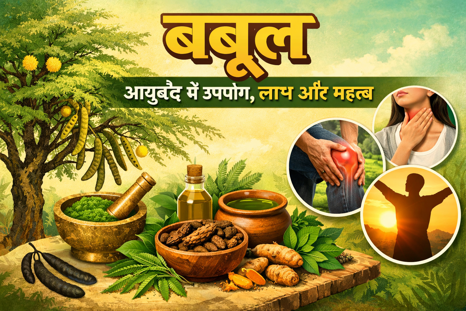 Babul (Indian Gum Tree) – Ayurvedic Benefits, Uses & Importance ...